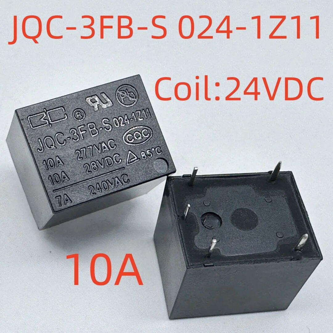 Реле JQC-3FB-S 024-1Z11 24VDC 10A