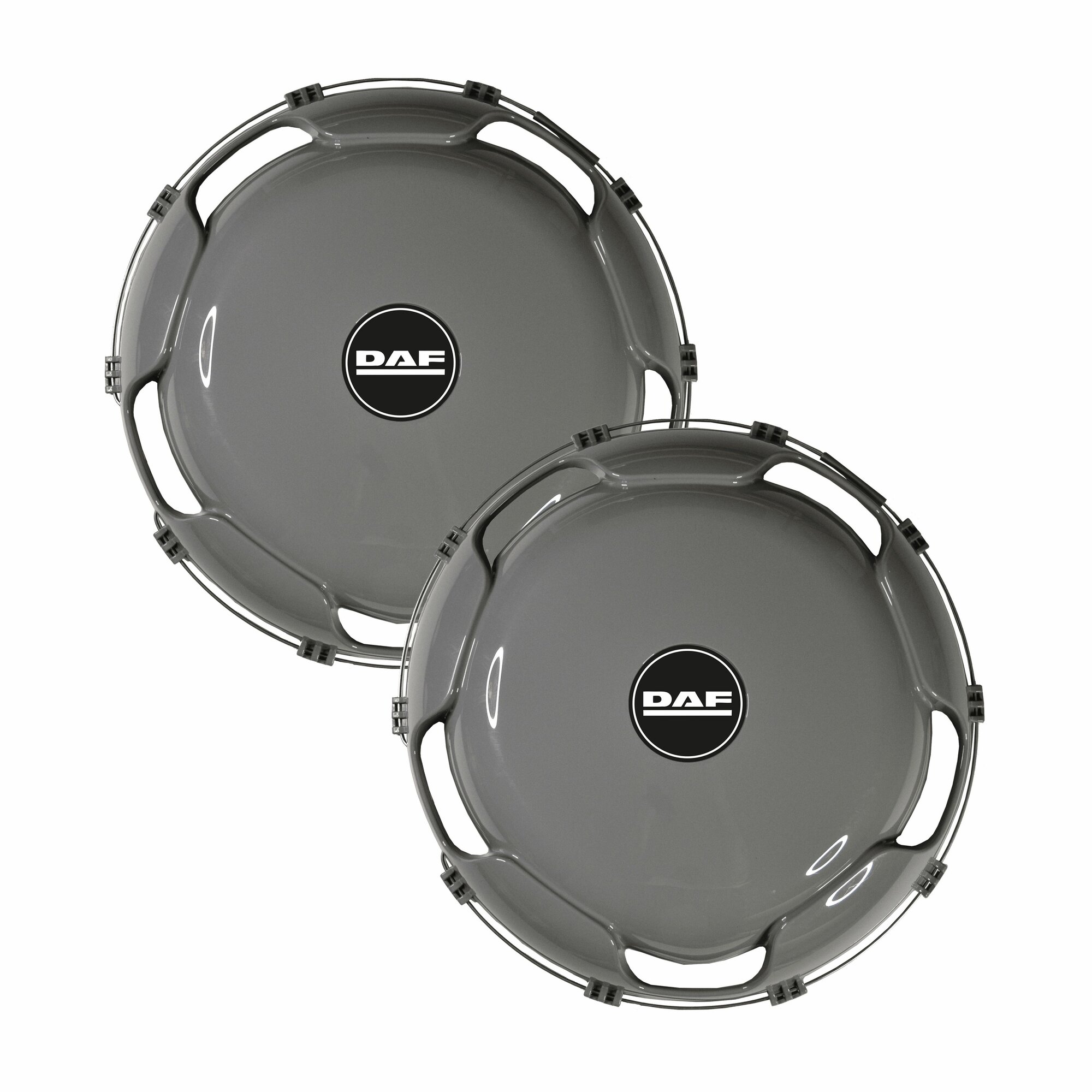 Колпаки R 22,5 "Базовые" DAF передние серые - 2 шт