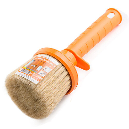 Малярная кисть Акор для фасадных работ, без изгибателя, 80 мм