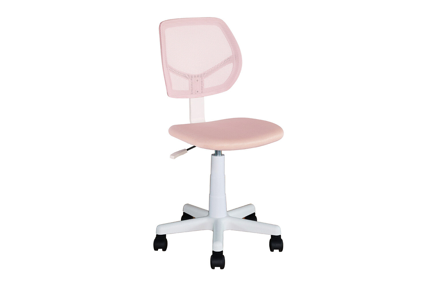 Кресло лоло 5256W mesh pink, розовый/белый