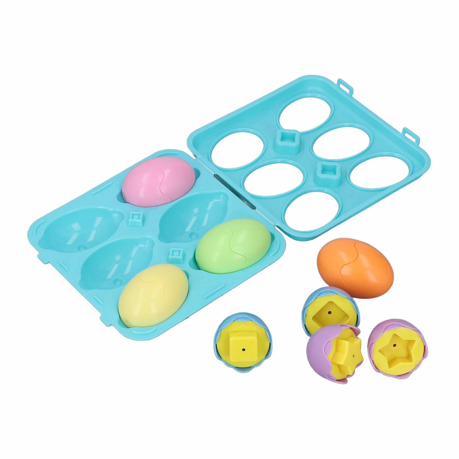 Соответствующая игрушка в форме яйца, сортировка цвета, распознавание пасхального яйца, развивающая игрушка, подарок на день рождения для детей
