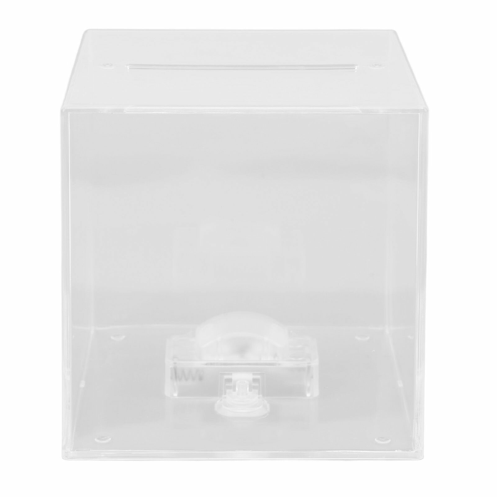 Акриловая копилка, прозрачная, неразборная, для сбережений