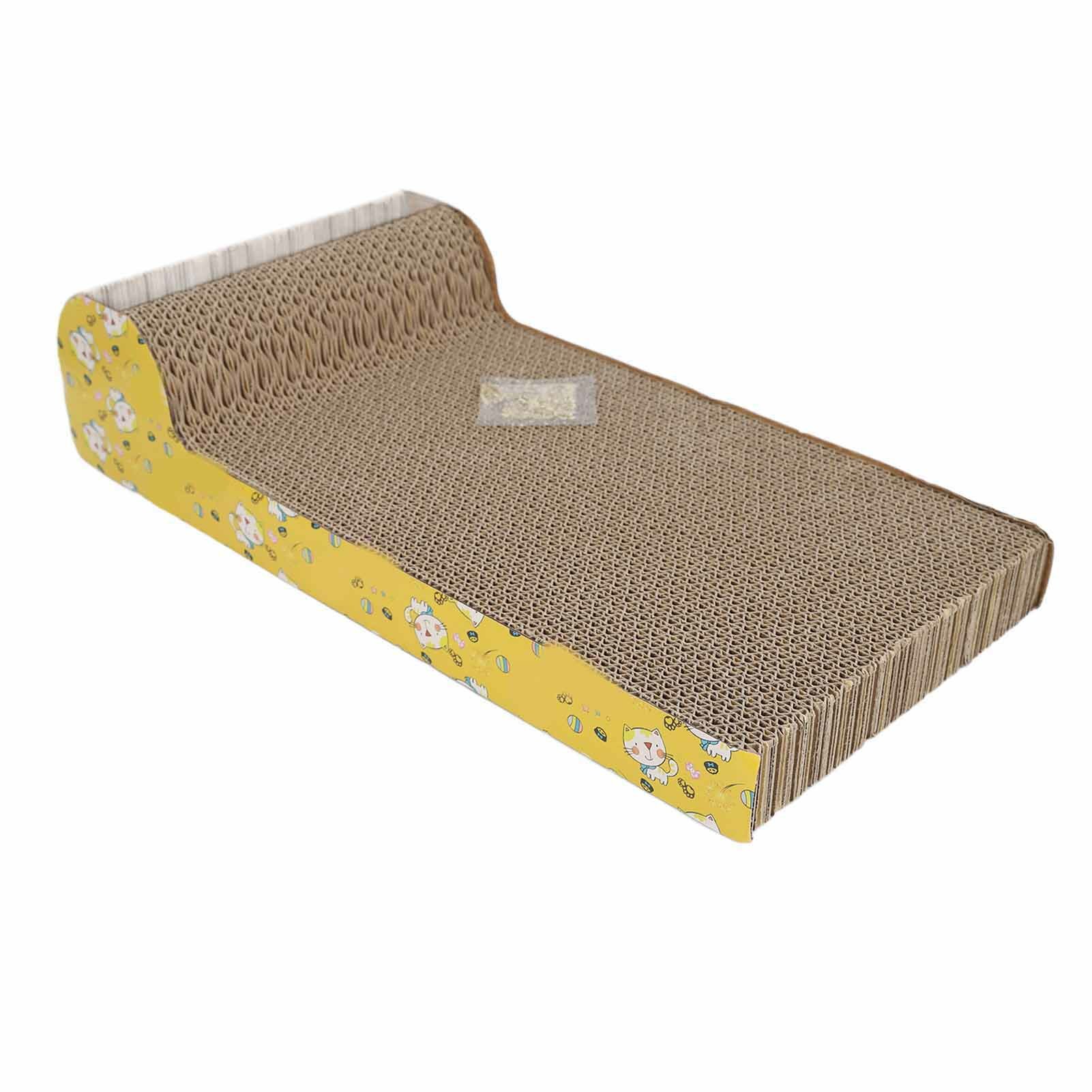 Картонная когтеточка для кошек, многоцелевая, с заточкой когтей, защита мебели, гофрированный картон.