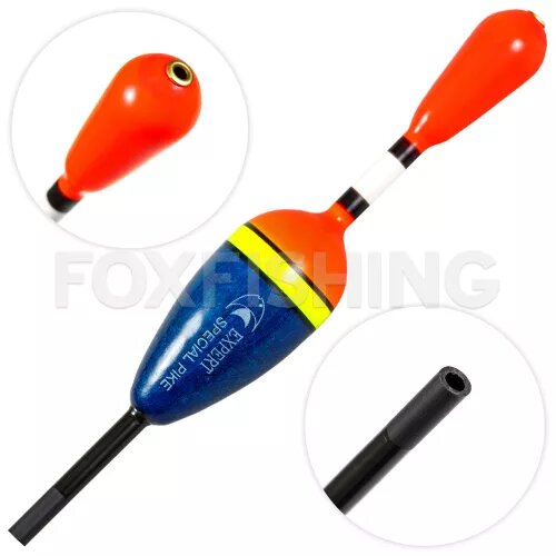 Поплавок Expert Marker 204-44 8гр. 14см. 1шт. антенна 4,5мм. /цв. Мультиколор