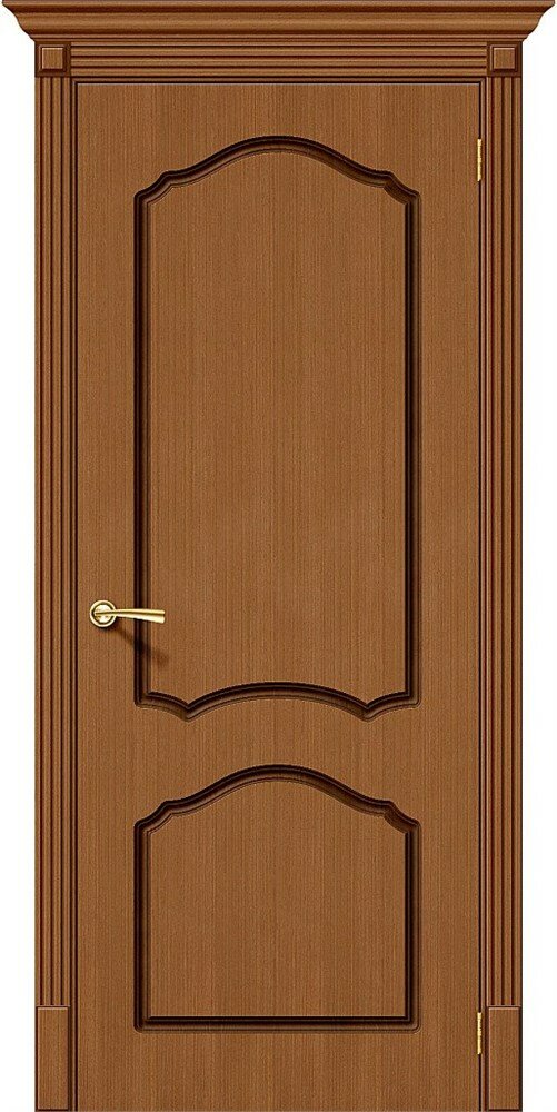 BRAVO Межкомнатная дверь 200*70, Каролина, Ф-11 (Орех) , Шпон 200*70 Ф-11 (Орех)
