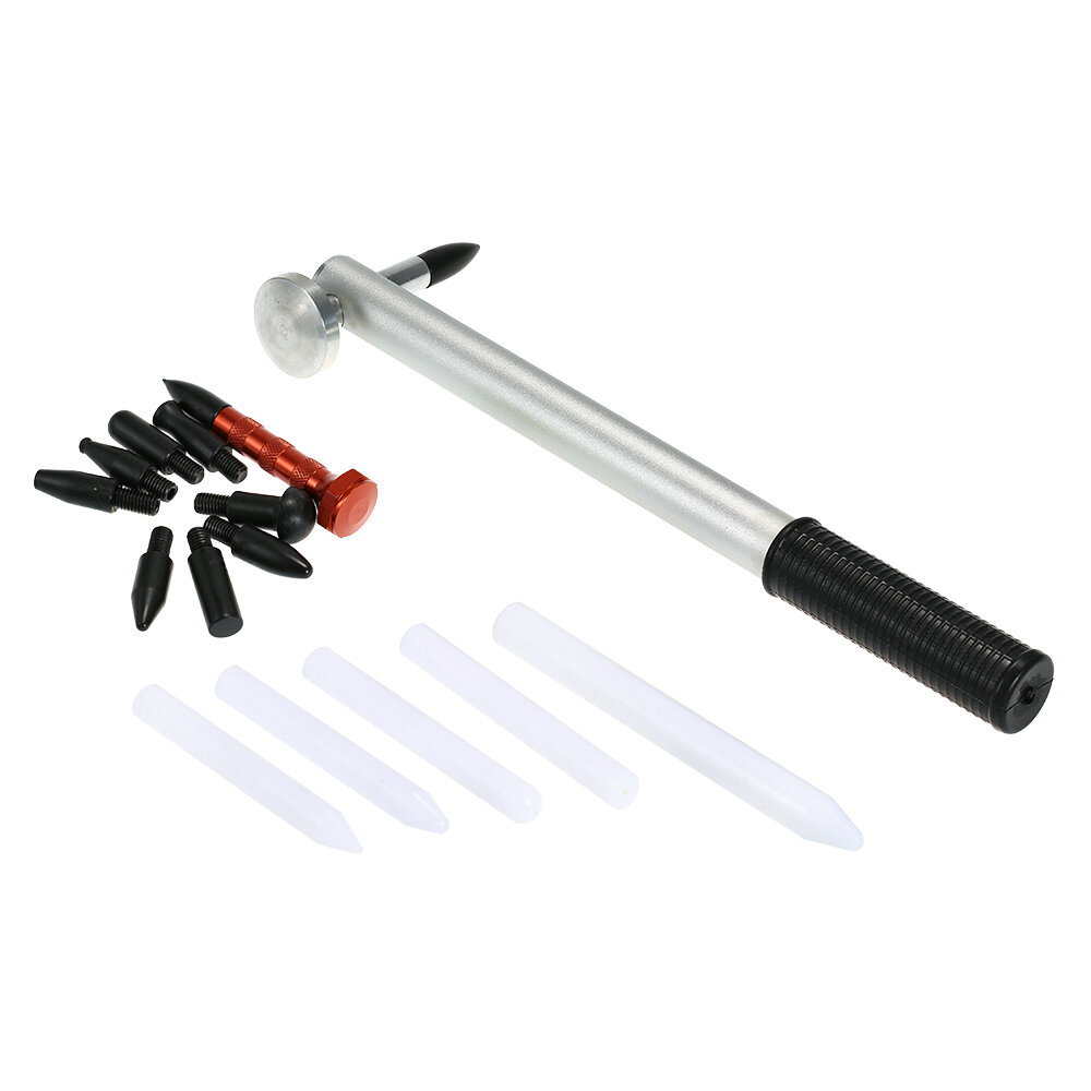 Paintless Dent Repair Tool Удаление Дент Ремонт Молоток Кран 9 Шт. Голова