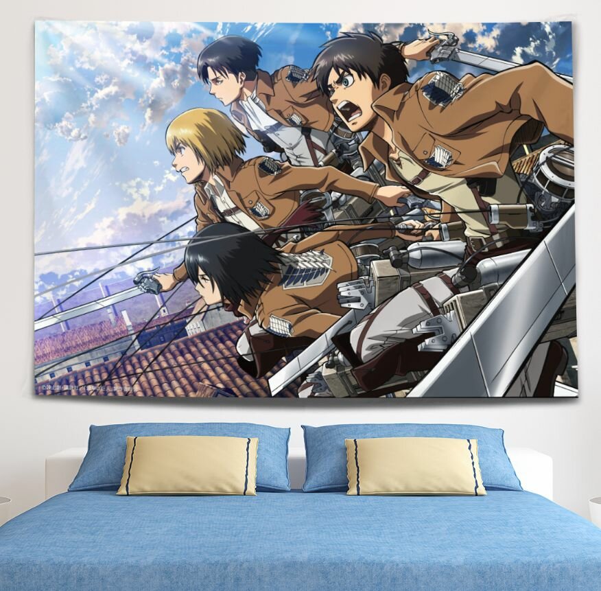 Гобелен аниме атака титанов