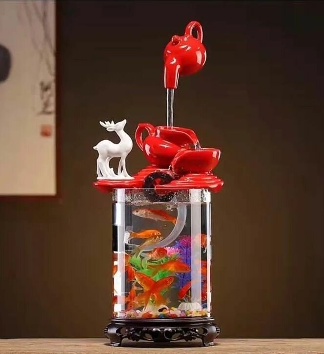 Аквариум с тумбой