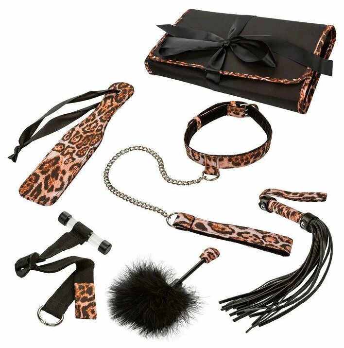 Набор для бондажа в удобном стильном клатче Unleashed Adventure Set
