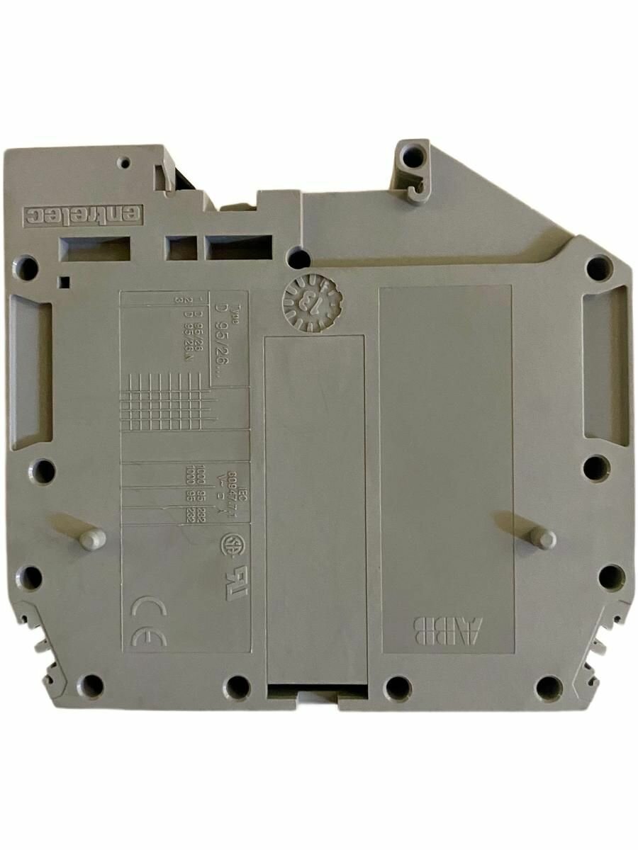 ABB Клемма винтовая 1SNA400370R2400 серая 1000B 235A на din-рейку