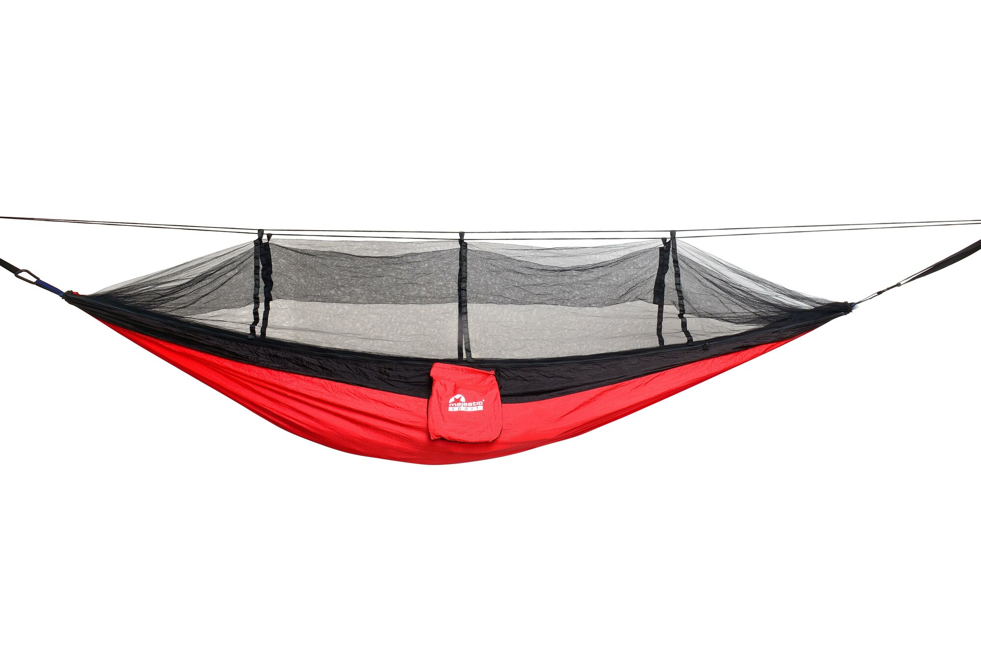 Decathlon Туристический гамак Majestic Sport NOX 260x140 см с москитной сеткой, нейлон 210T, до 250 кг