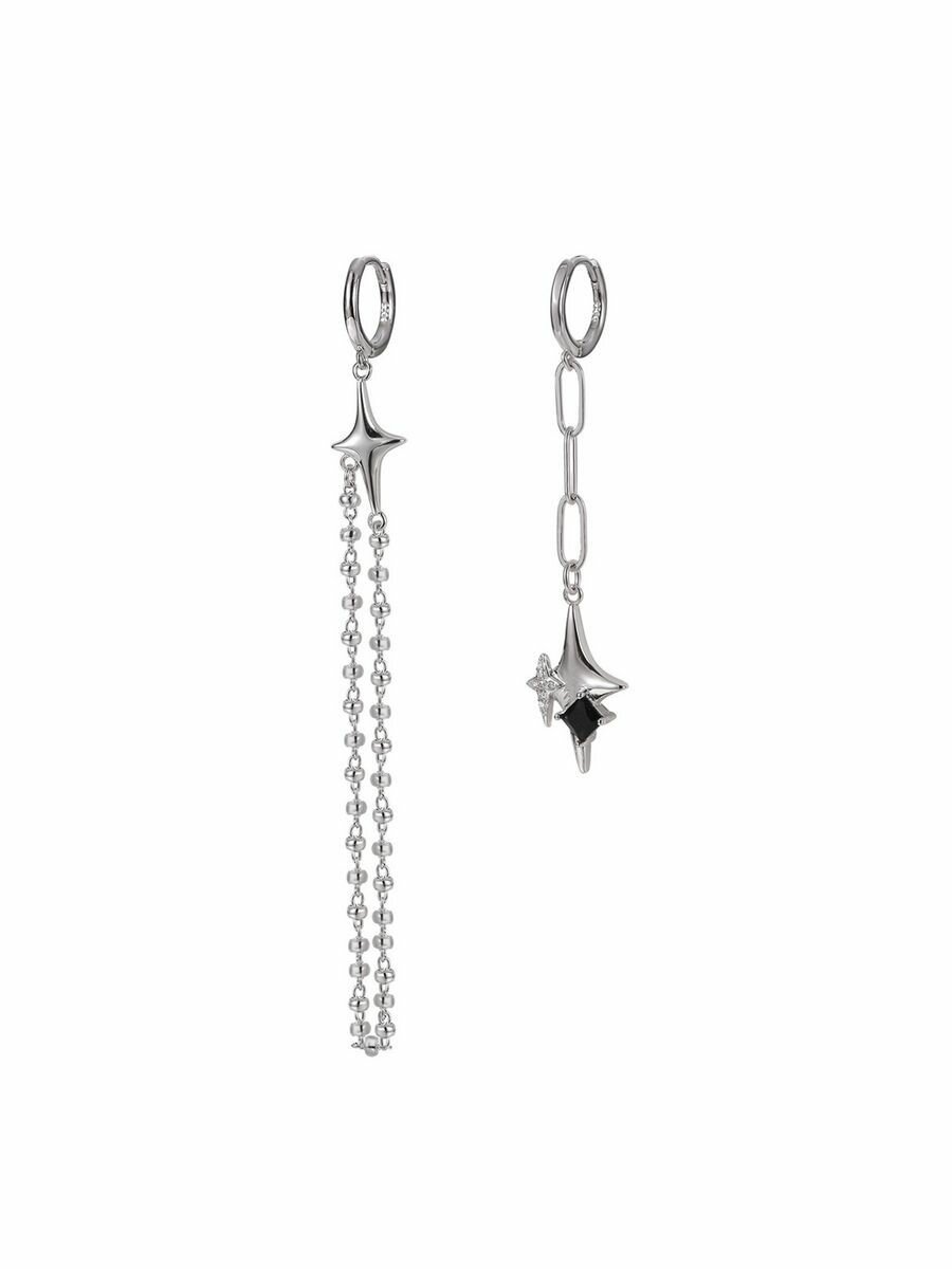 Серьги пусеты, эмаль