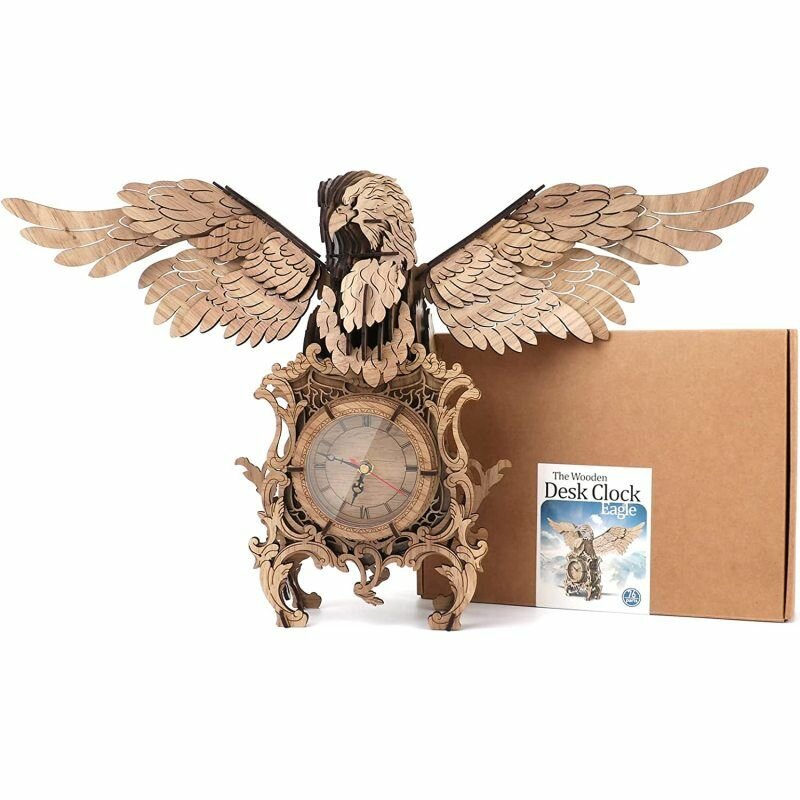 Sheltune 3d деревянная мозаика орлиный колокол