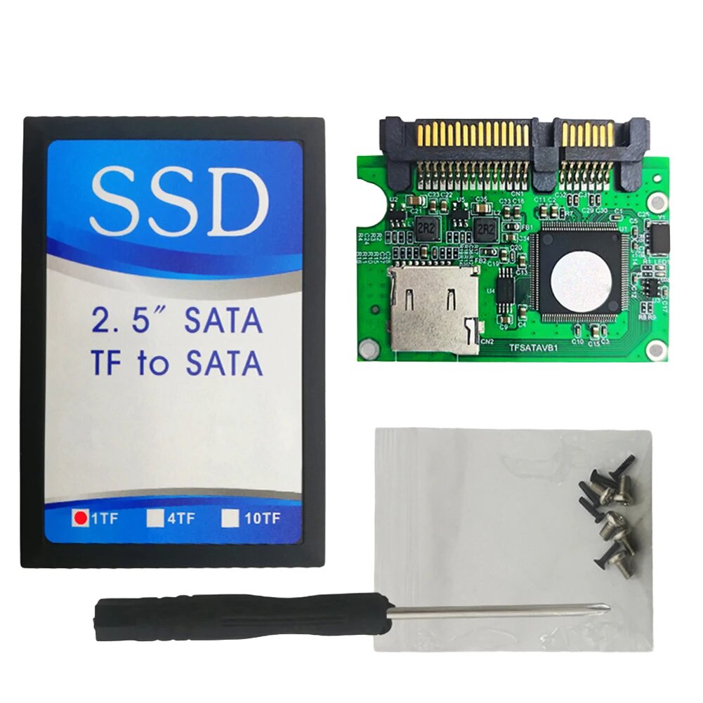 Адаптер TF Micro SD к Sata SSD VODOOL