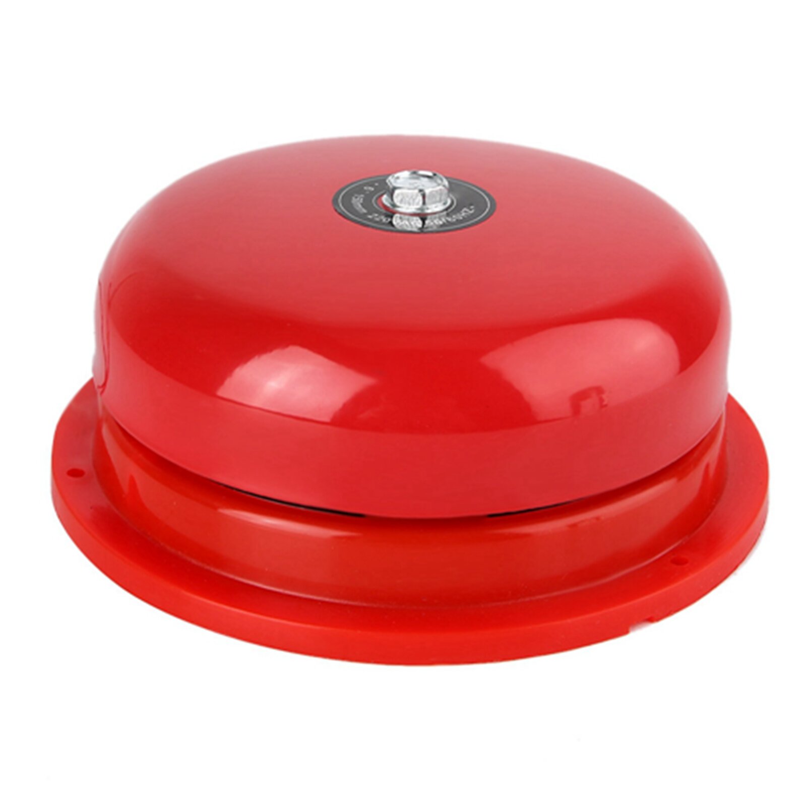 Электрический звонок из углеродистой стали с внутренним бойком, 6 дюймов, 95 дБ (переменный ток 220 В)