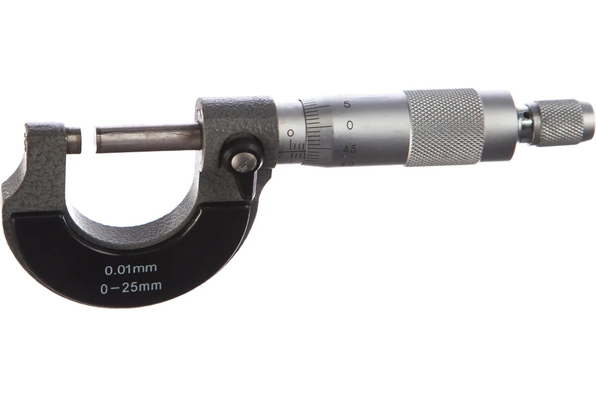 Наружный микрометр FIT 19909 (0-25 мм)