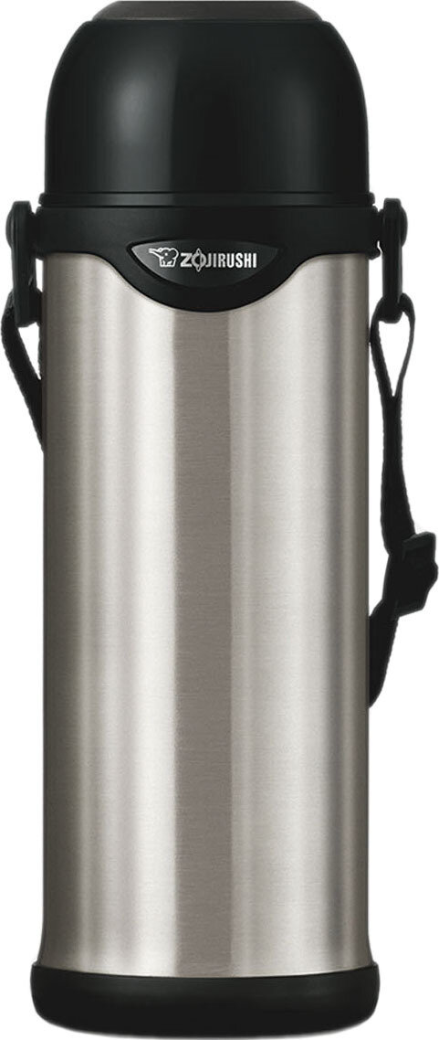 Термос Zojirushi "SJ-TG10", стальной, 1л, сохранение холодных напитков 9C 6 ч, черных