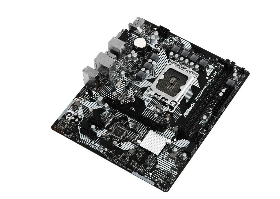 Материнская плата ASRock B760M-HDV/M.2 D4