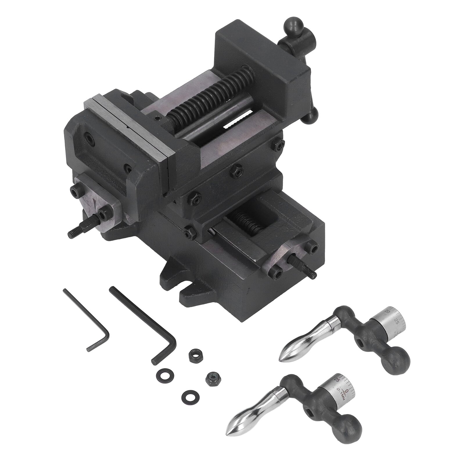 Высокоточный Стенд из Литой Стали с Поперечными Тисками 3in для Фрезерования и Сверления