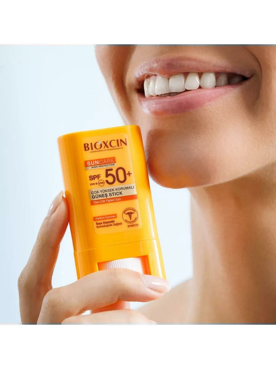 Солнцезащитный крем-стик BIOXCIN, SPF 50, для тела и лица, 15 г