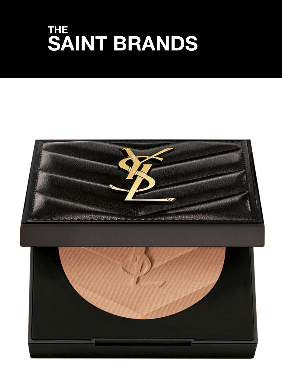 Пудра Yves Saint Laurent ALL HOURS HYPER FINISH (кожаная палетка) оттенок #2