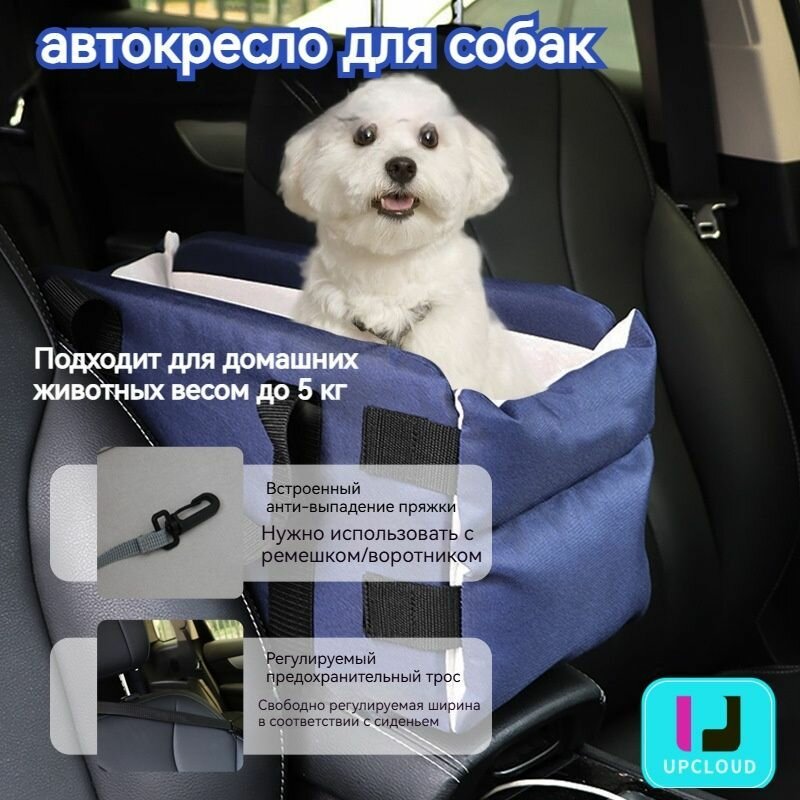 Автокресло для кошек в машину/Подходит для домашних животных весом до 5 кг