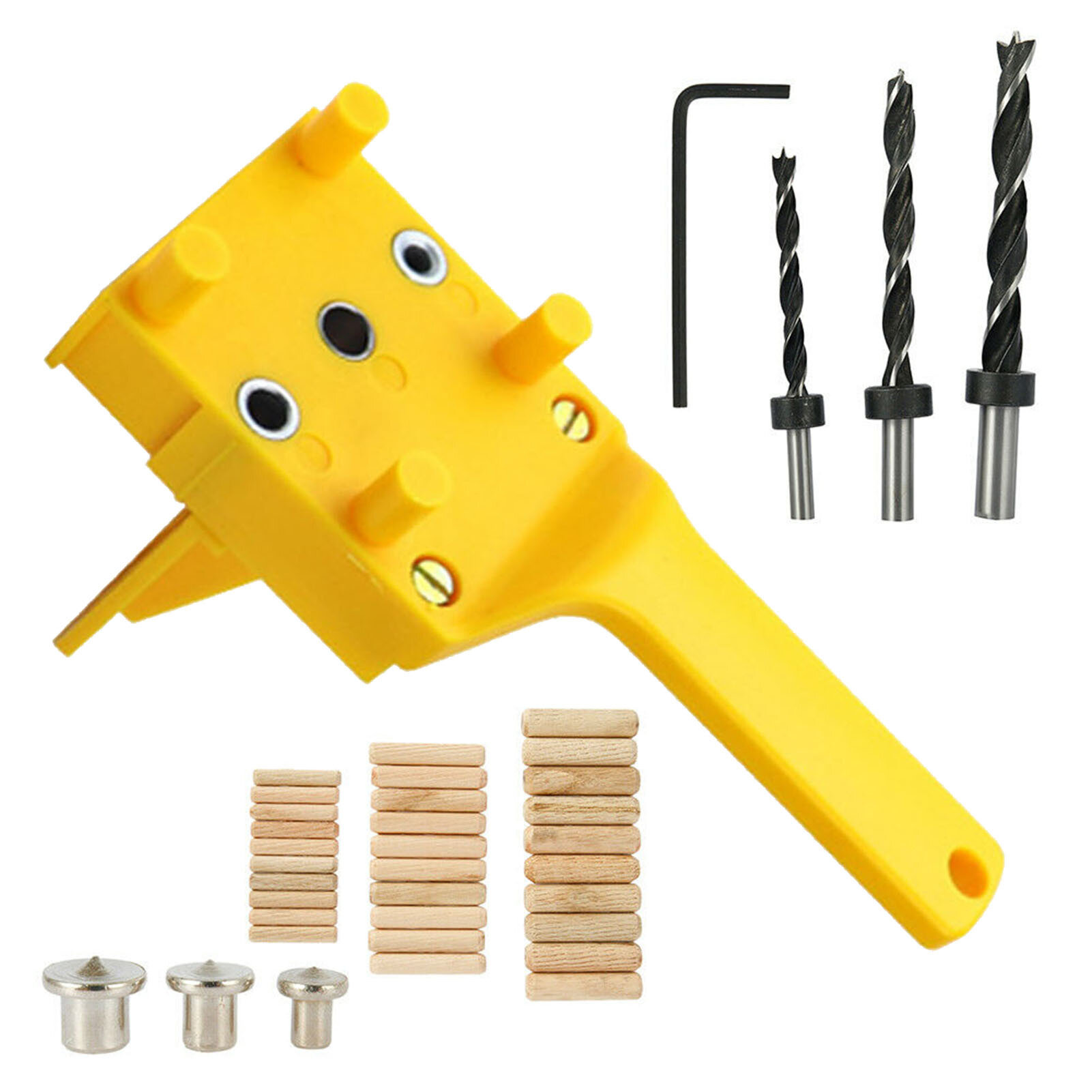 41 шт. Набор направляющих для сверл для деревообработки, локатор для прямых отверстий,