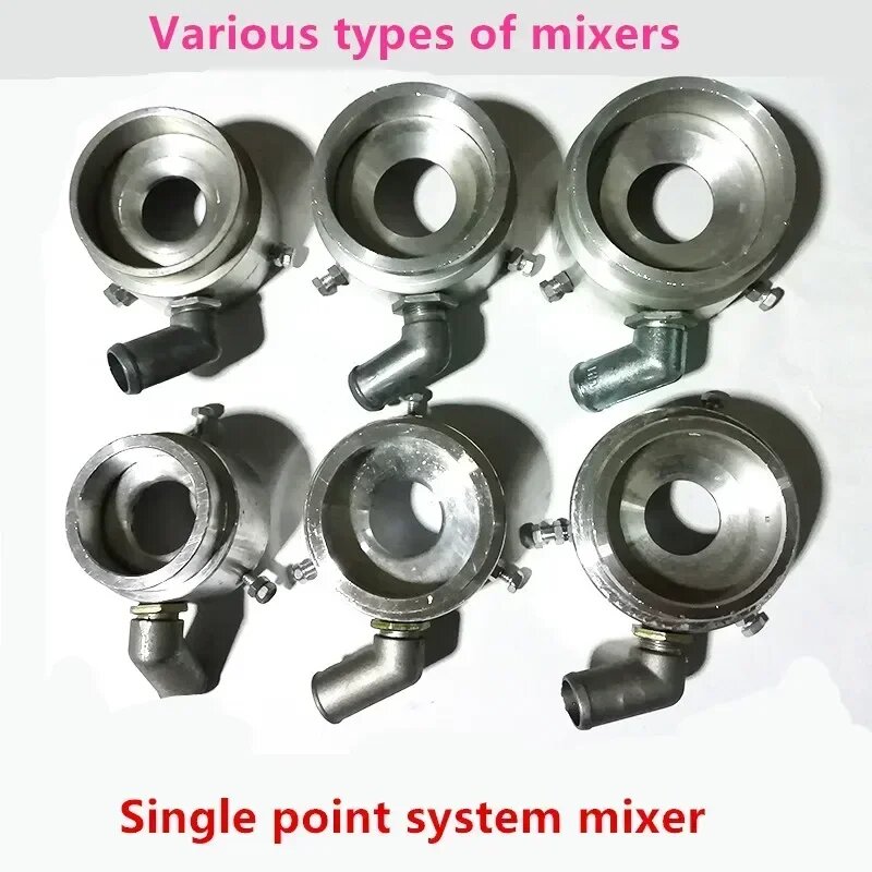 JUNXIANHESHUN Газовый миксер Вентури для бензиновых автомобилей 52/62/63/65/68/72 мм 63mm