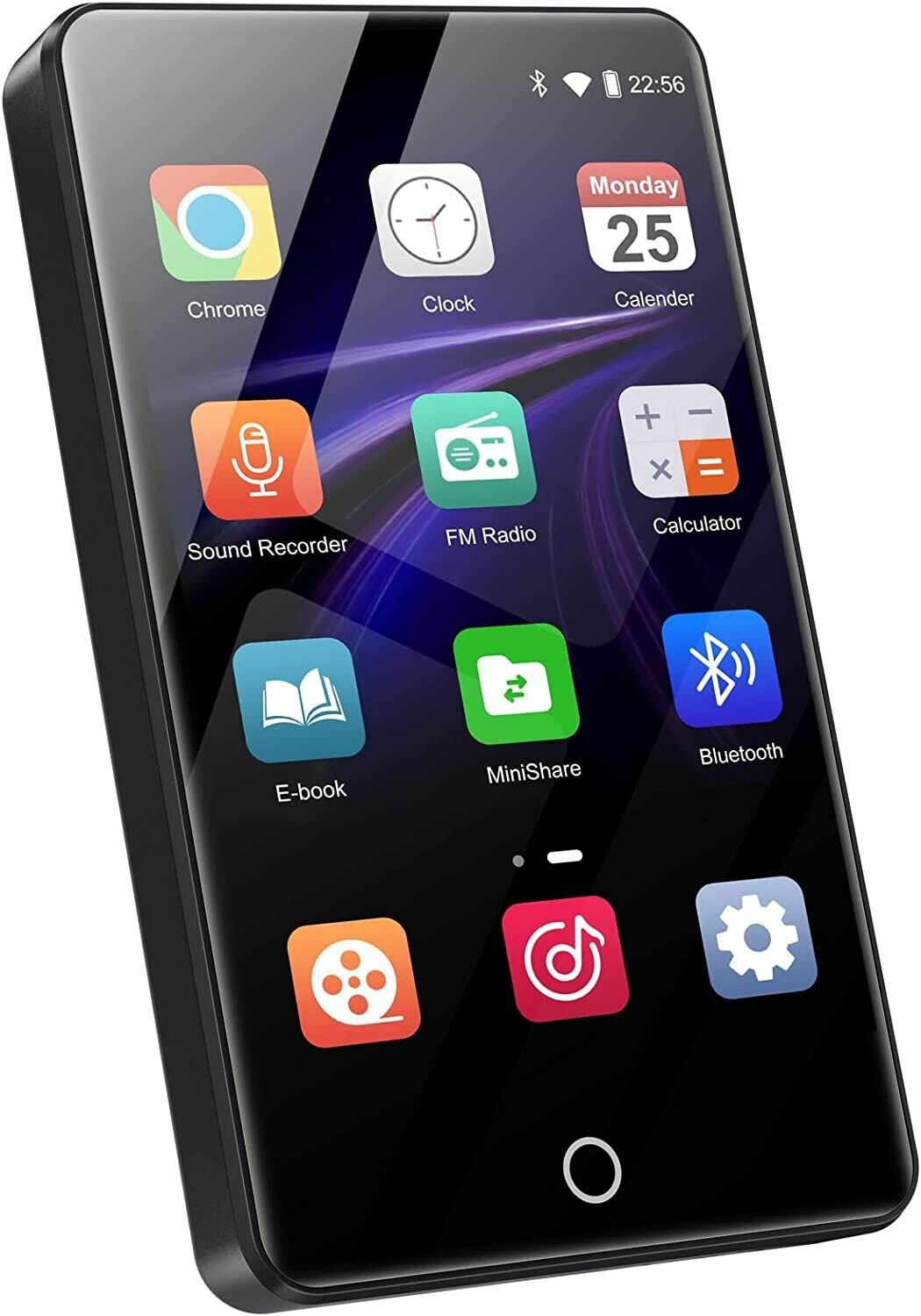 WiFi MP3 плеер Oilsky-M303/Bluetooth 5.0/3.5 дюйма 1080P Full Touch Screen MP4/With Speakers, Portable Digital HiFi FM/ Поддержка до 512GB TF card