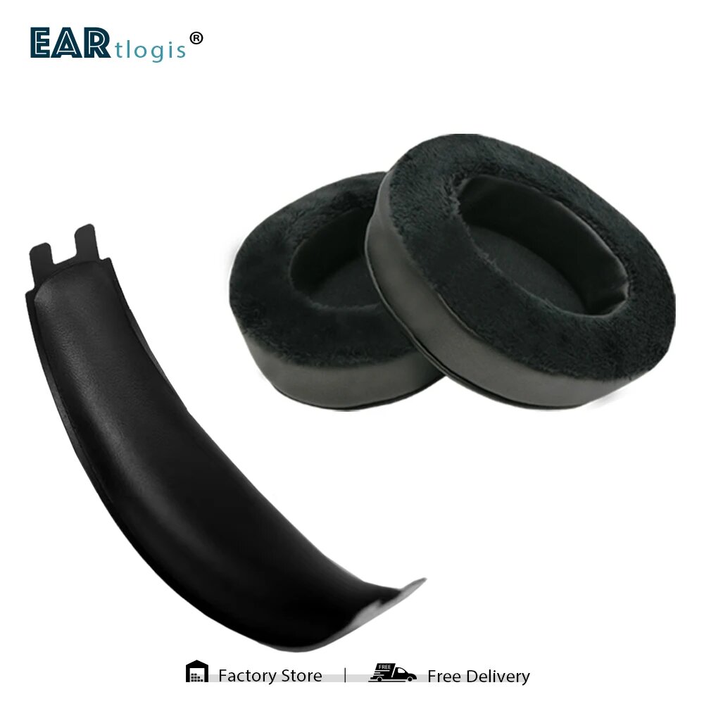 Бархатные амбушюры для HyperX Cloud Flight EarTlogis 1 set of velvet