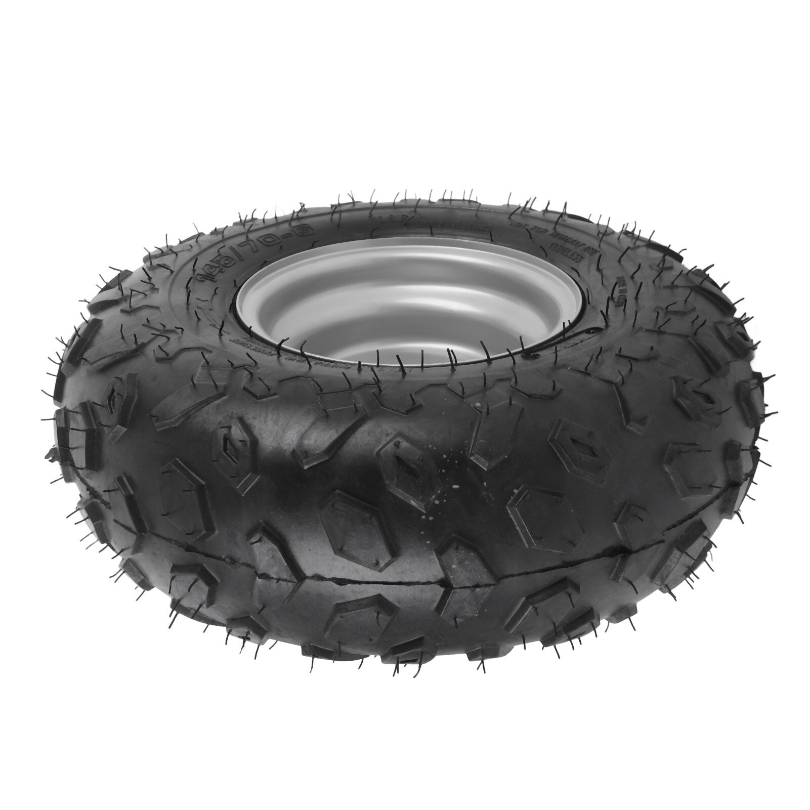 145/70-6 145x70-6 Шины из алюминиевого сплава Бескамерные шины для мини-велосипеда, квадроцикла, внедорожного картинга, гольф-кара