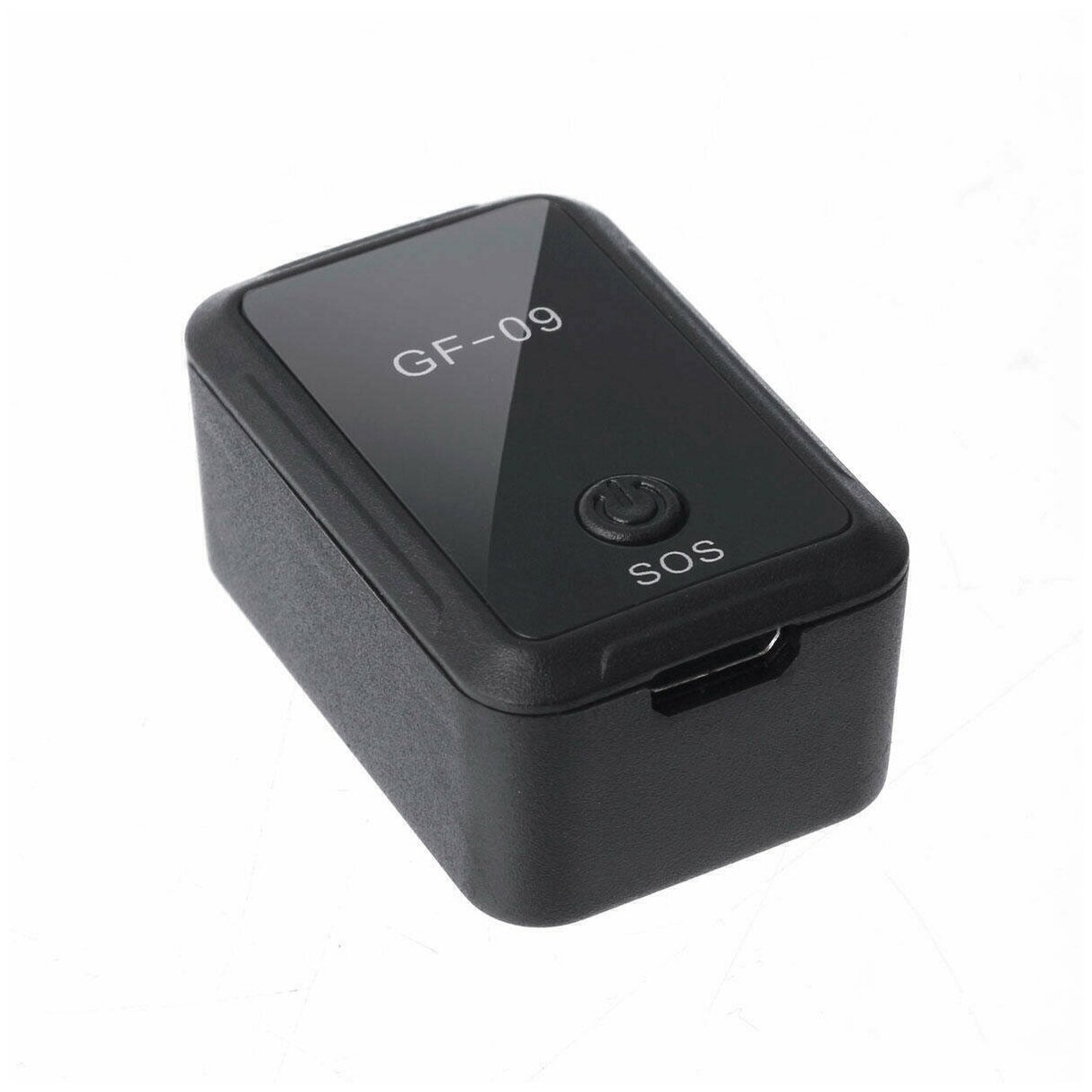 Магнитный GSM/GPS трекер-маяк GF-09 для отслеживания собак, детей, автомобилей с приложением на телефон (android и ios)