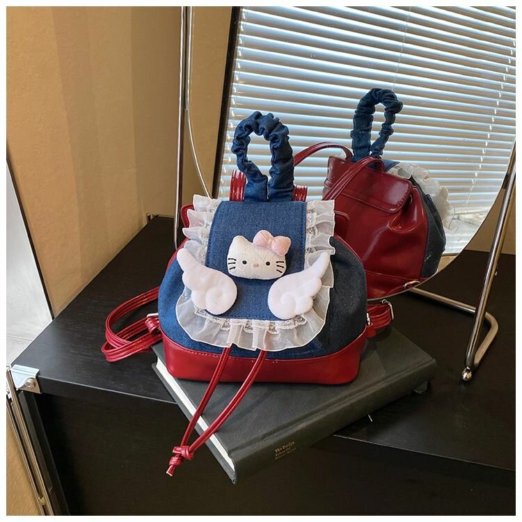 Нишевая модная сумка для студентов в стиле балета, портативная, летняя 2025, милая, простая, высококачественная рюкзак