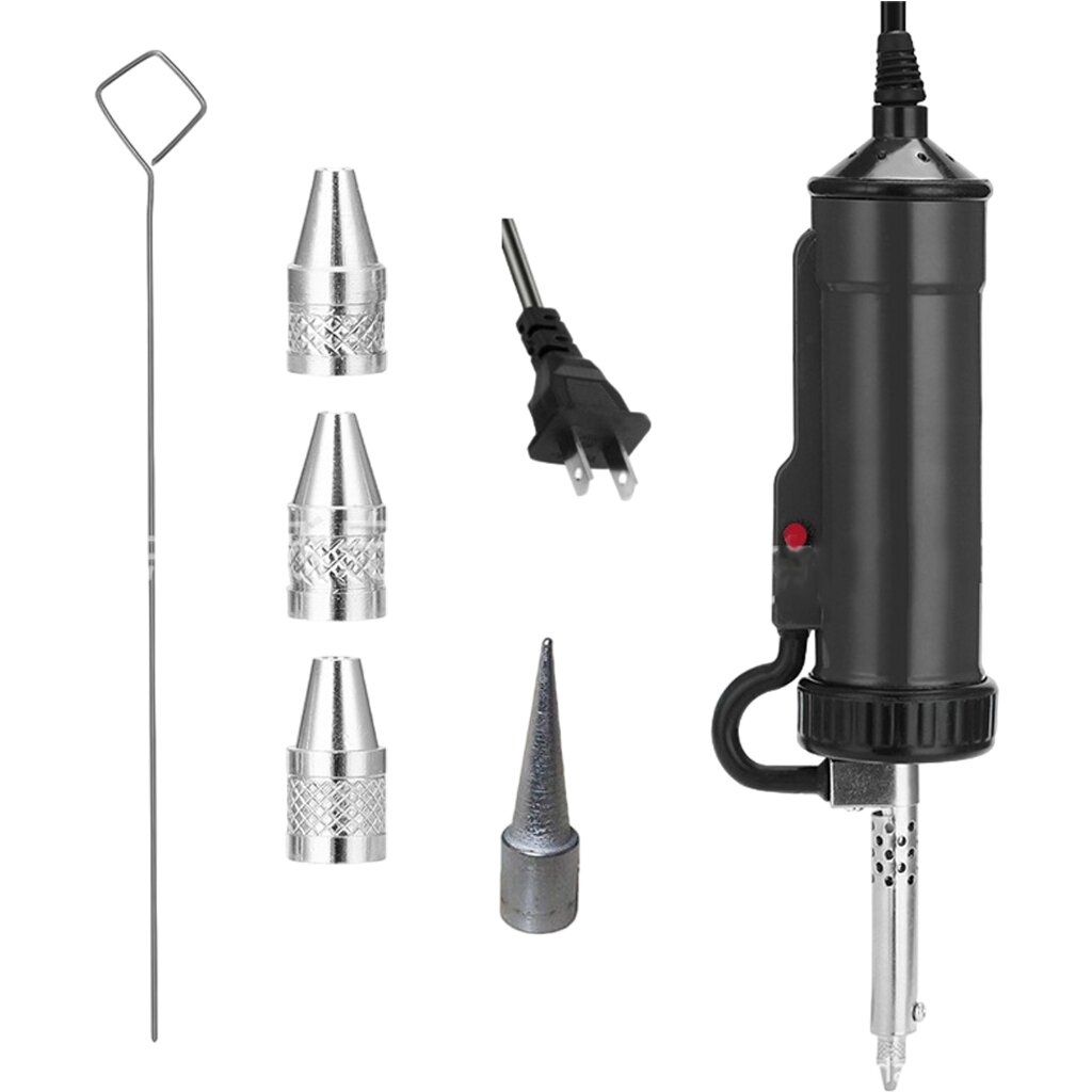 Solder Sucker Автоматические насосы для удаления припоя Вакуумный электрический припой Tin Sucker Вакуумный насос для удаления припоя Насосы для удаления припоя