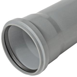 Труба PP ф110мм VALFEX L 500 мм BASE (1/30) 2,7 мм 201100050