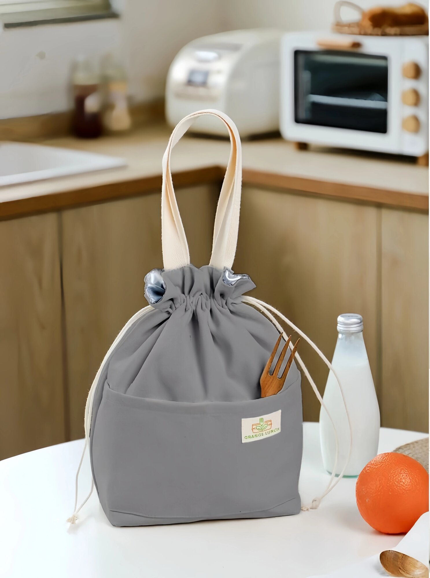 Термосумка для ланч-бокса Orange Lunch, Сумка для ланча, Термосумка для обеда