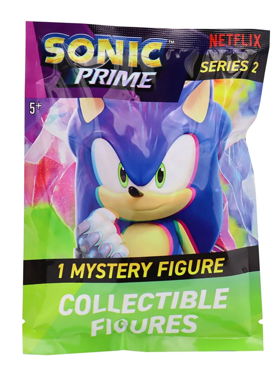 Sonic Prime Фигурка-сюрприз 1 шт в закрытой упаковке, 2 серия SОN2205 с 4 лет