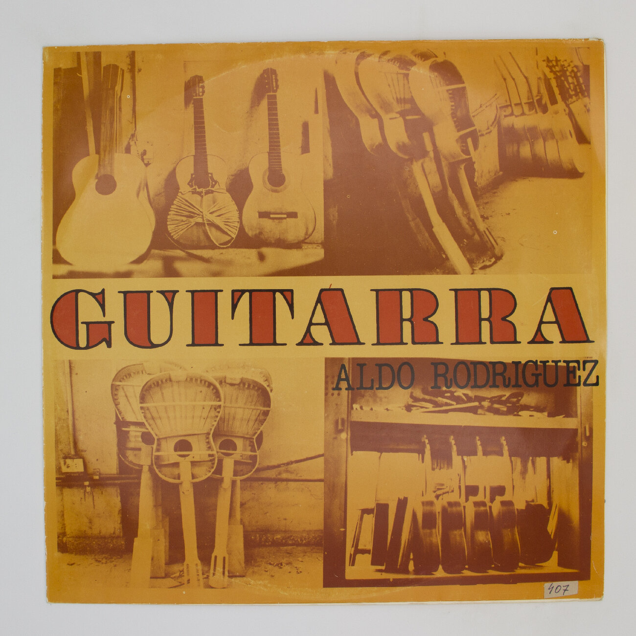 Виниловая пластинка Альдо Родригес - Гитара, 1xLP, EX