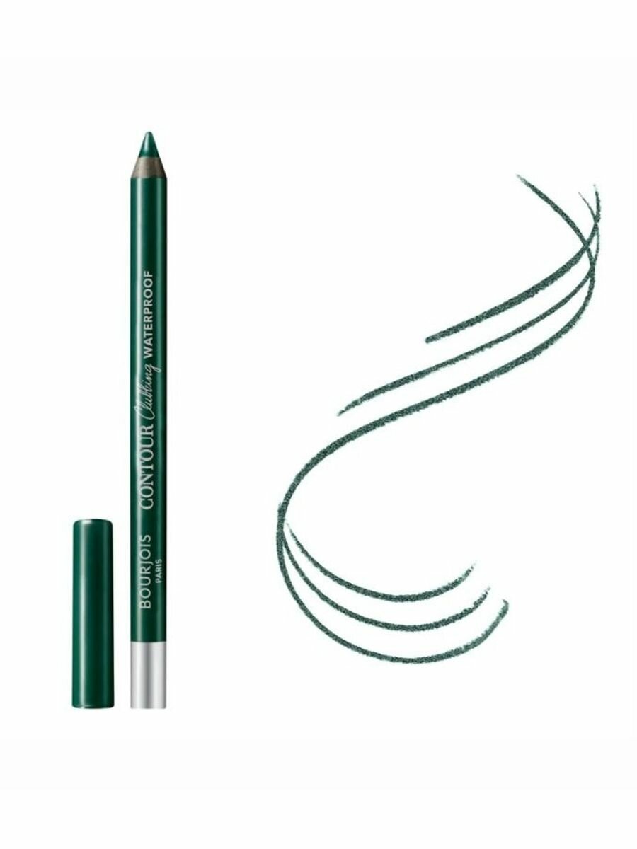Bourjois карандаш для глаз contour clubbing waterproof pencil 70 green comes true 1,2 г