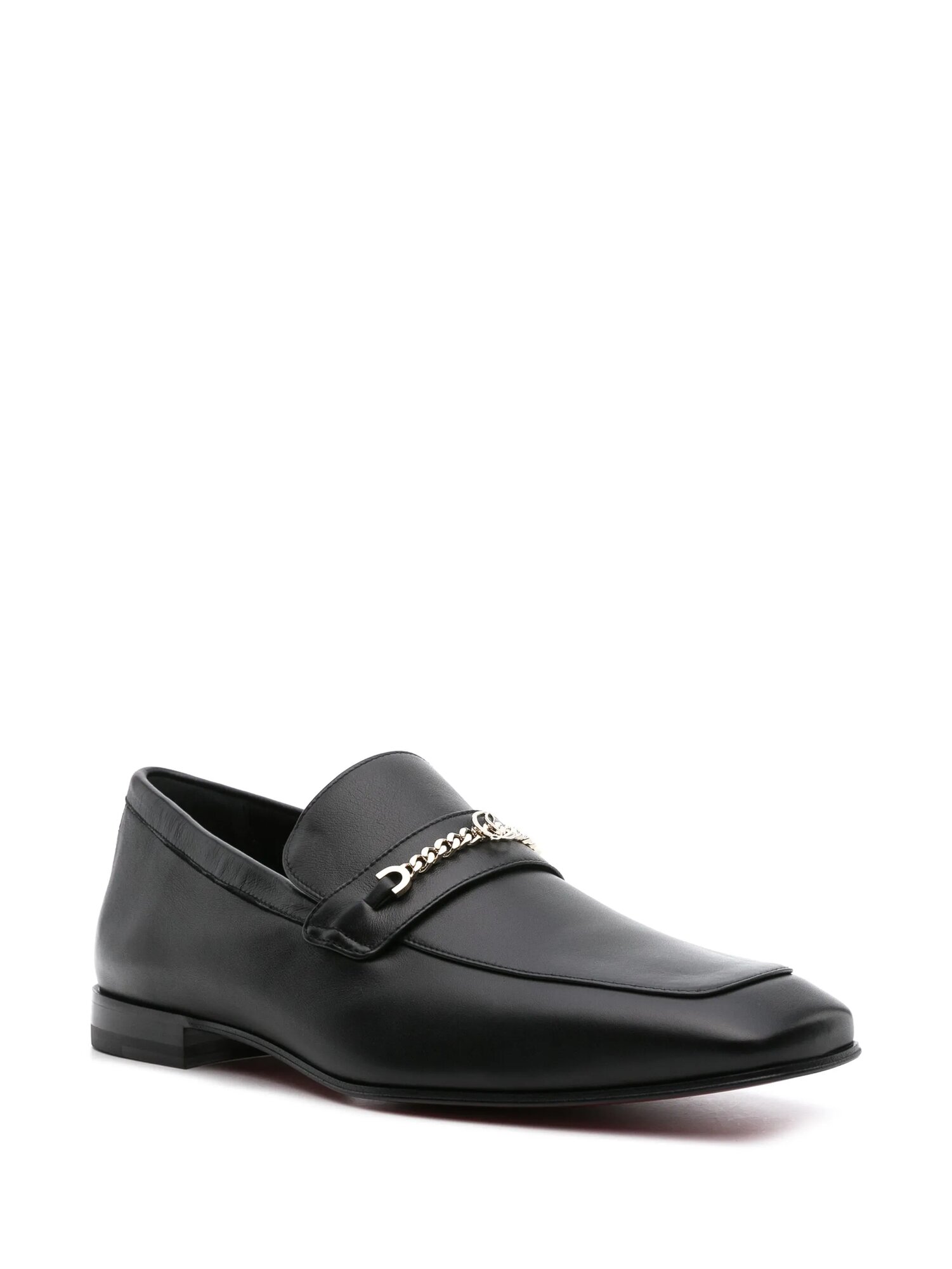 Лоферы Christian Louboutin MJ Moc, размер 40, black/black — фото 1