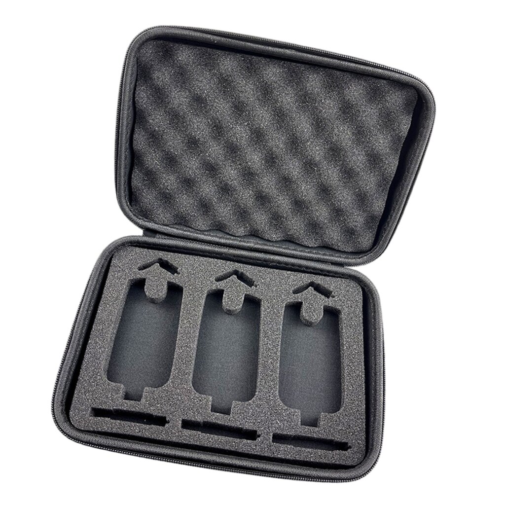 Водонепроницаемая Сигнализация О Поклевках Для Рыбалки Чехол Для Хранения Поролоновой Прокладки Рыболовные Свингеры Ящик Для Хранения с Застежками-молниями Сумка для переноски Проста в использовании