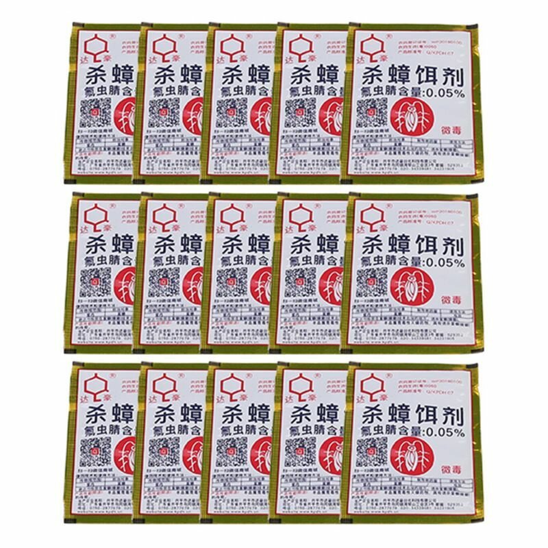 15 пакетов для борьбы с вредителями, средство от тараканов, отпугиватель тараканов кухни, гостиной