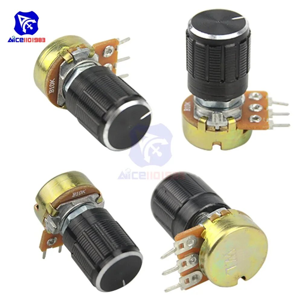 Потенциометр 10 кОм diymore WH148