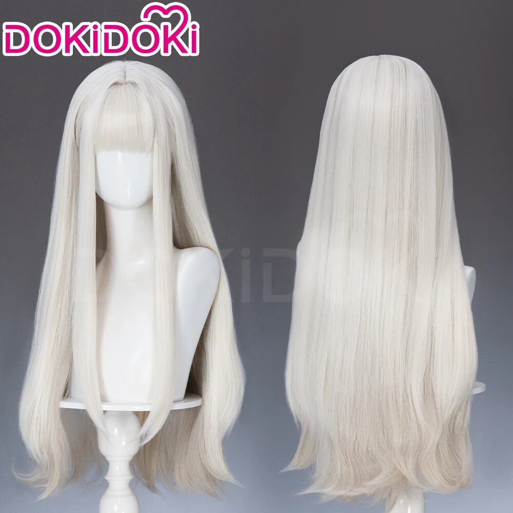 Косплей парик Kitagawa Marin синтетический Белый, Marin Haniel Wig