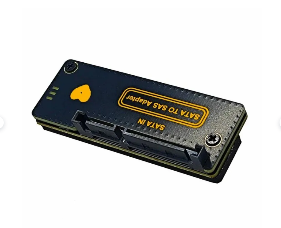 SAS-SATA переходник - адаптер с контроллером