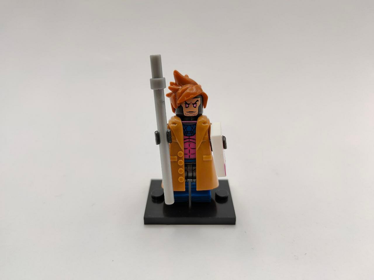 Минифигурка "Гамбит 2", фигурка персонажа из вселенной "Люди Икс", совместима с конструкторами Lego