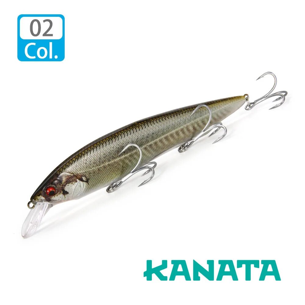 WEIHAI FSTK Kanata Jerkbait 160 мм 30 г Color02