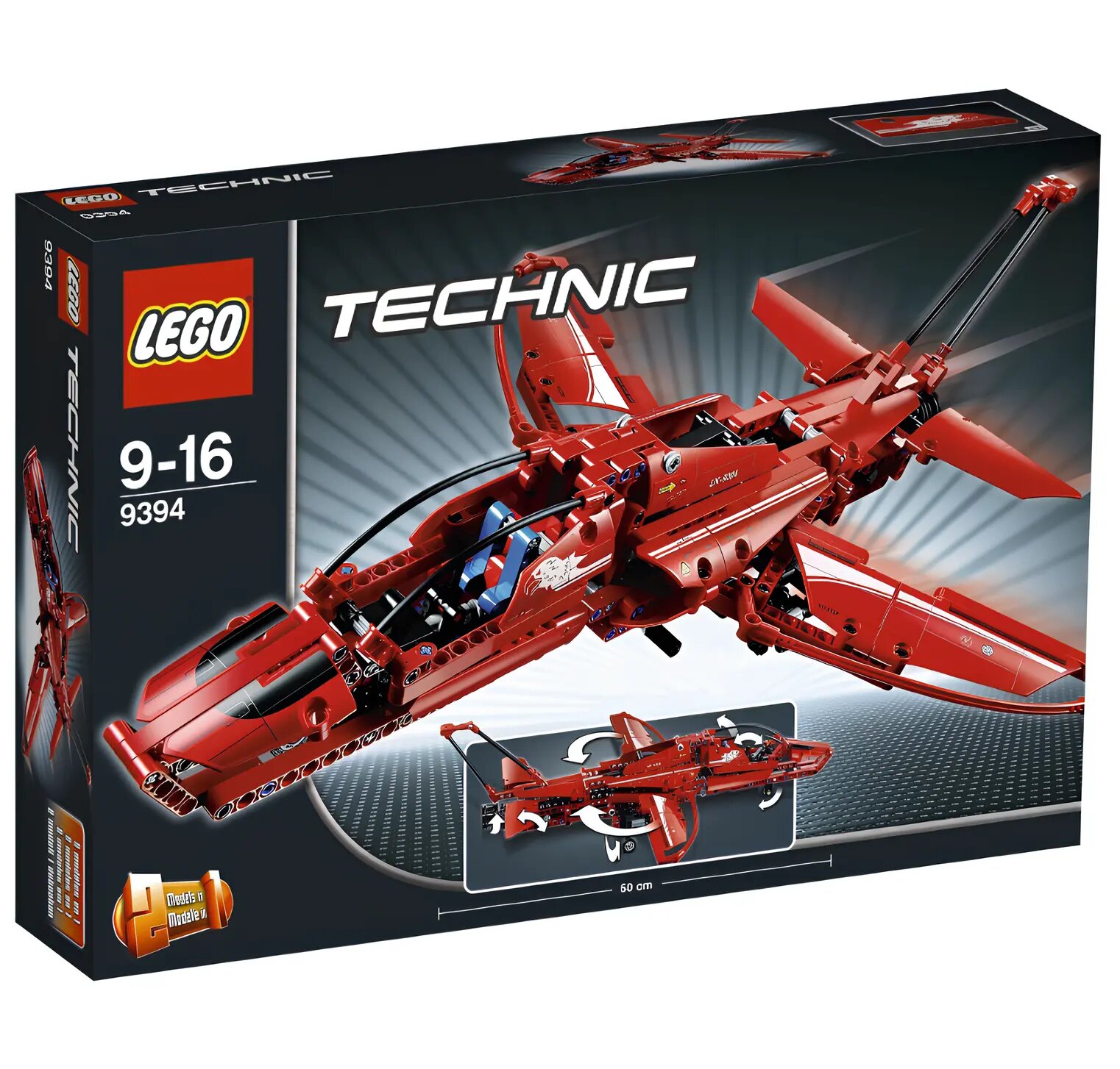 Конструктор LEGO Technic 9394 Реактивный самолёт уценка