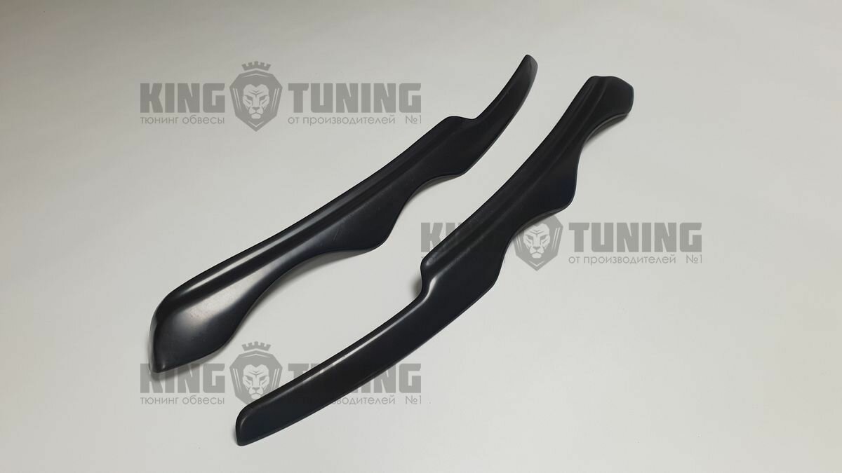 Реснички Audi A4 B6 (с вырезом) (ABS) (под покраску)