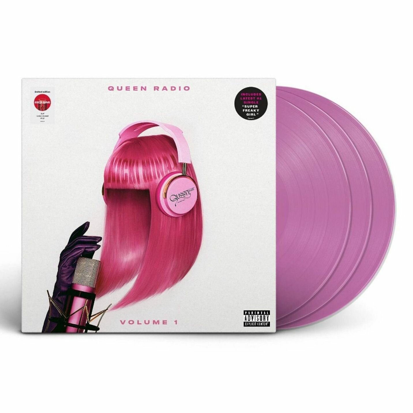 Виниловая Пластинка Nicki Minaj - Queen Radio: Volume 1 3LP, Limited Edition, Violet Translucent
